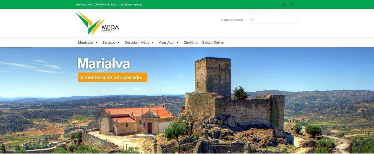 Município de Mêda tem novo site - beira.pt